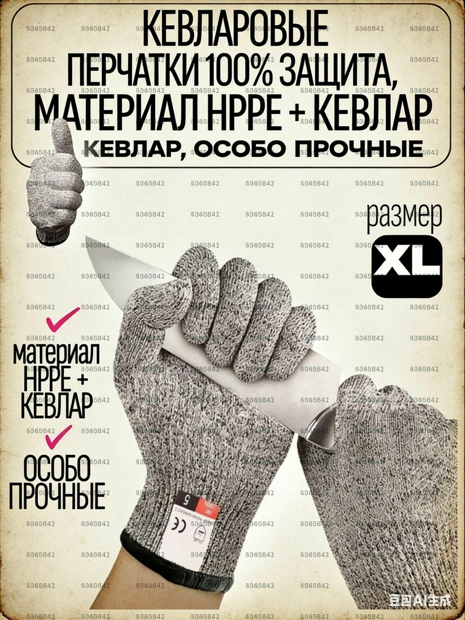 Перчатки, рукавицы защитные
