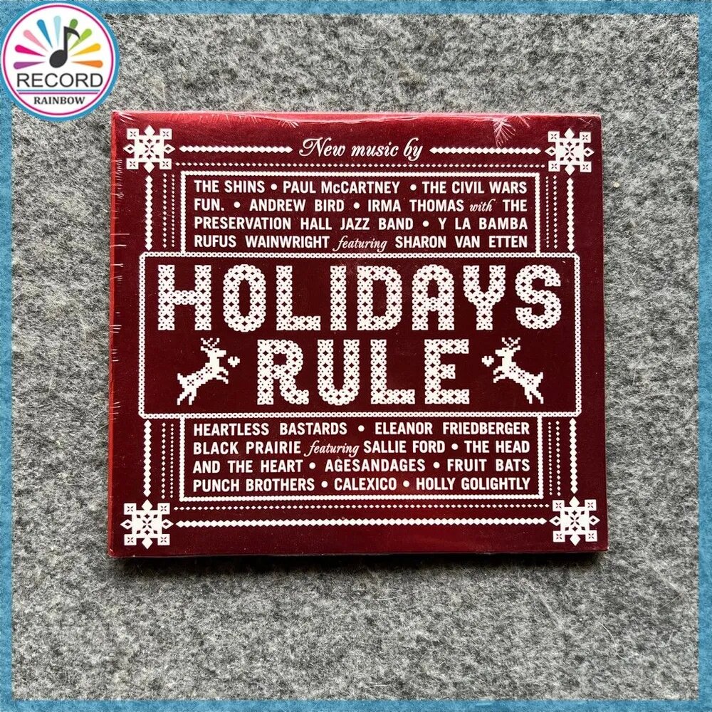Holidays Rule CD Запечатанный совершенно новый альбом компиляция зарубежной музыки