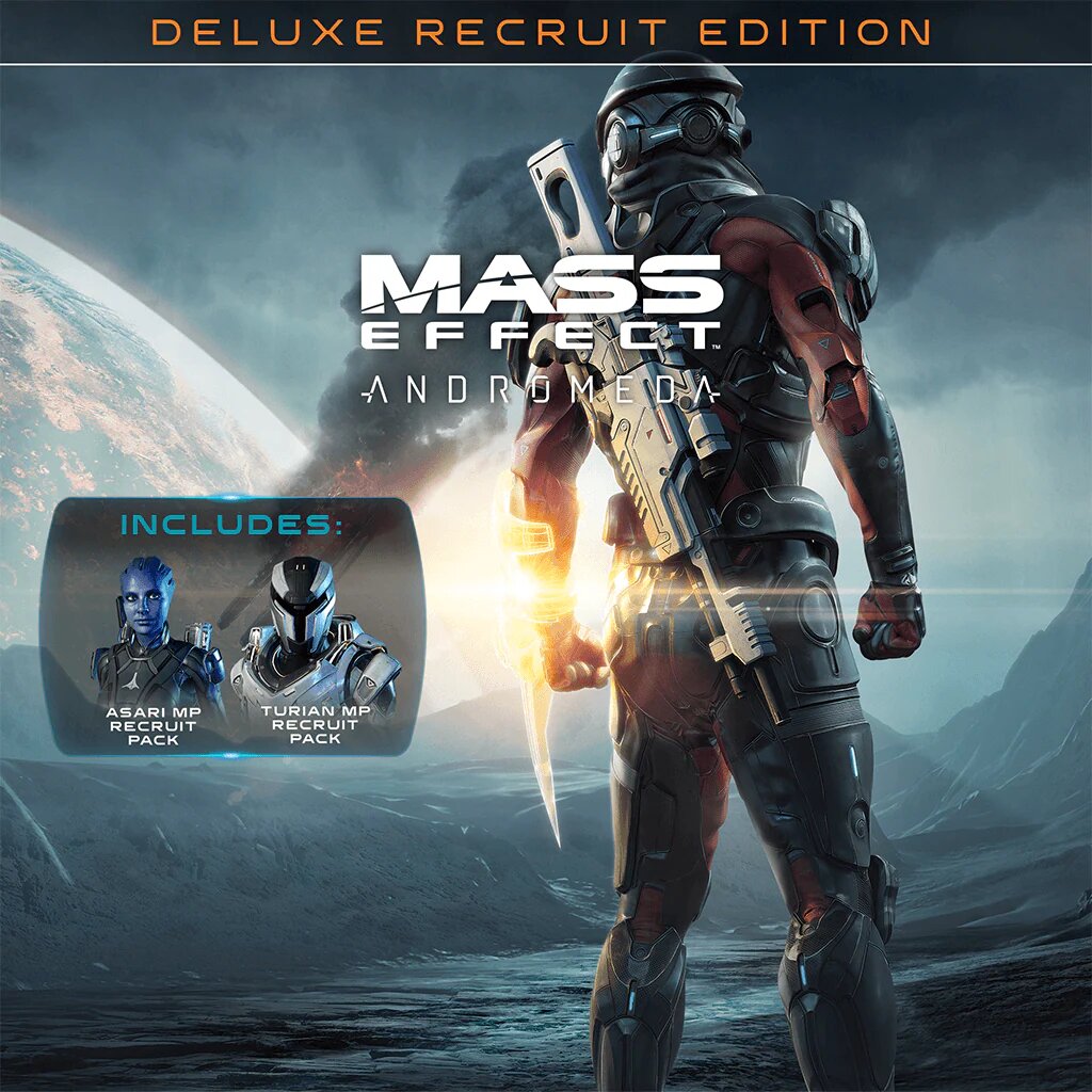 Игра Mass Effect: Andromeda – Deluxe Recruit Edition, цифровое издание PlayStation 4, регион Индонезия / код пополнения баланса