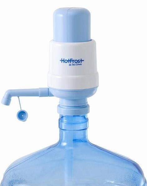 Механическая помпа для воды HotFrost А6, белый с голубым
