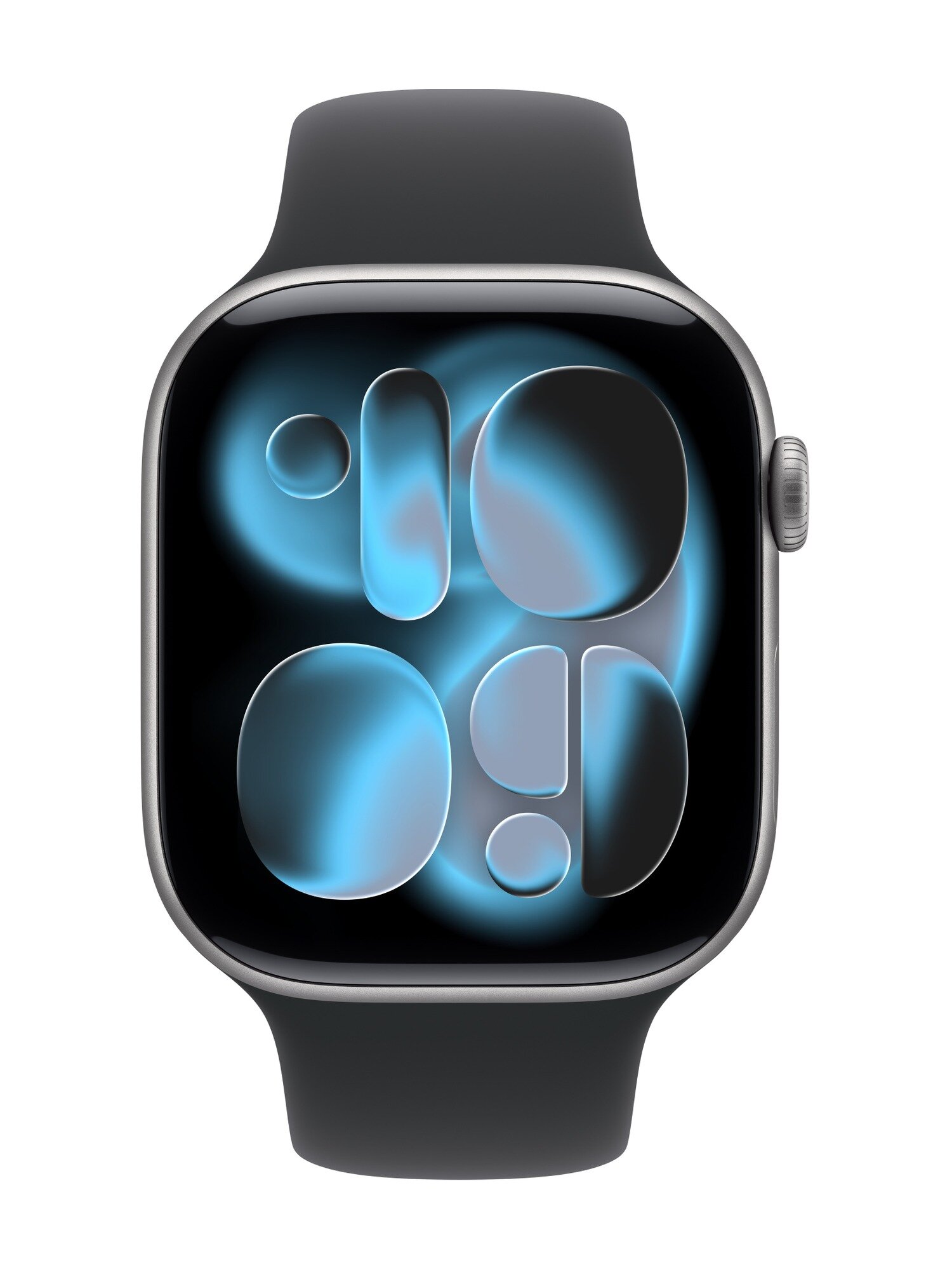 Умные часы Apple Watch Series 11 46 мм GPS, алюминиевый корпус Space Gray, ремешок Black Sport Band S/M
