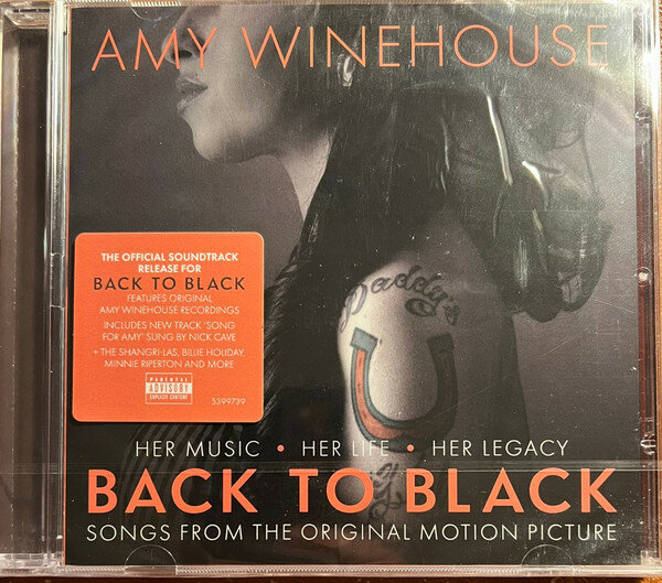 Amy Winehouse. Back To Black (Songs From The Original Motion Picture) (CD/Компакт-диск)
