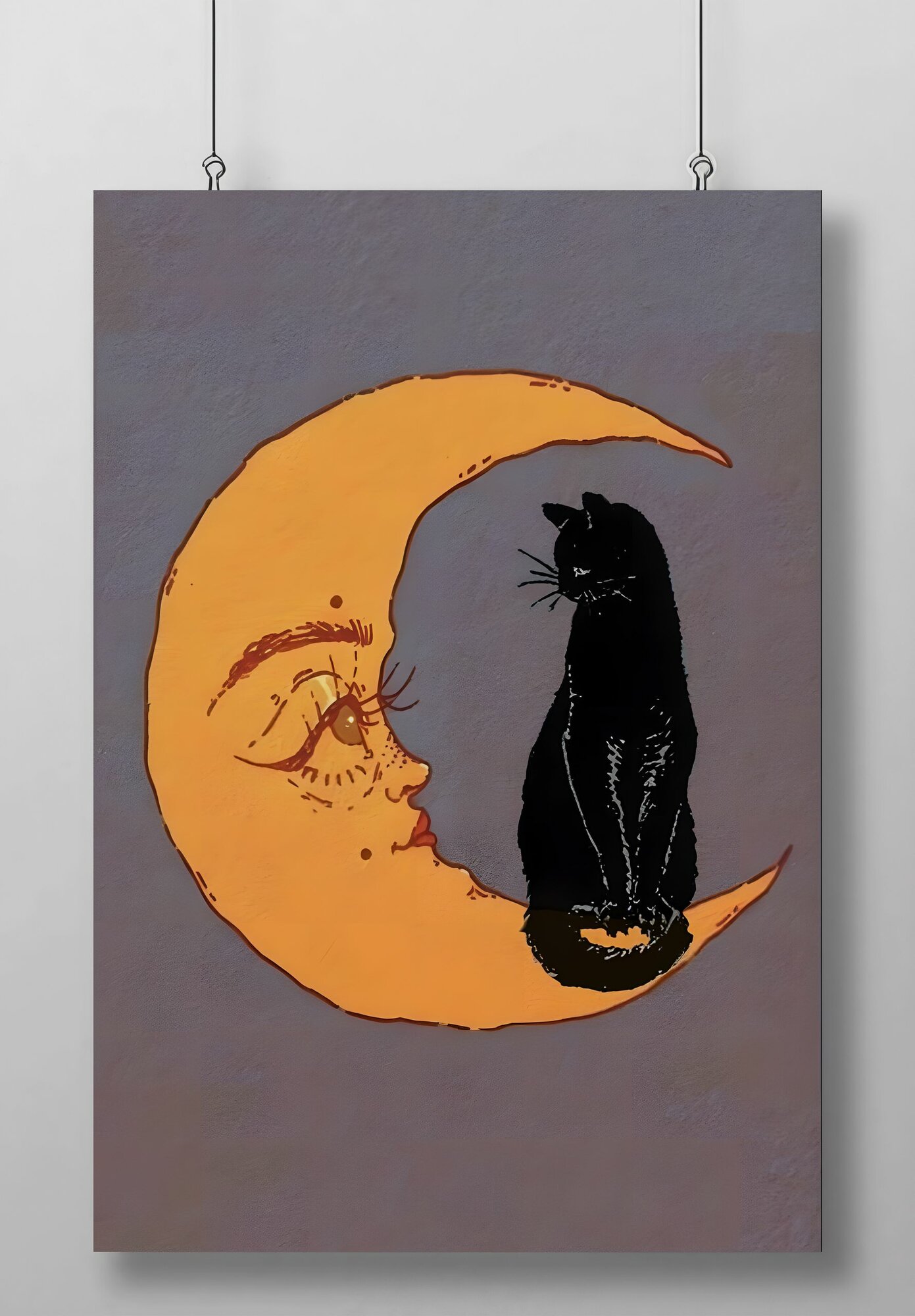Постер/Плакат Котики Хэллоуин (Halloween Kitties)