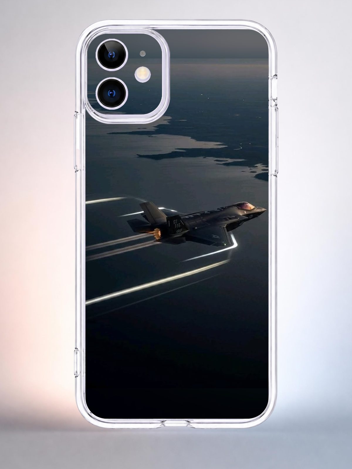 Чехол iPhone 11 F-35 Lightning Y2K Indie Sleaze