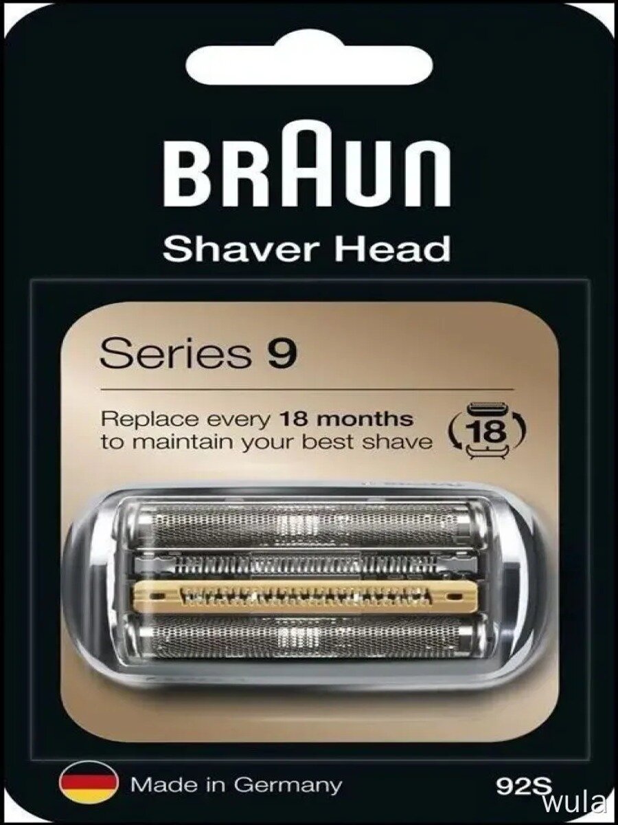 Сменная головка для бритвы 92S Совместима с электробритвой Braun Серии 9
