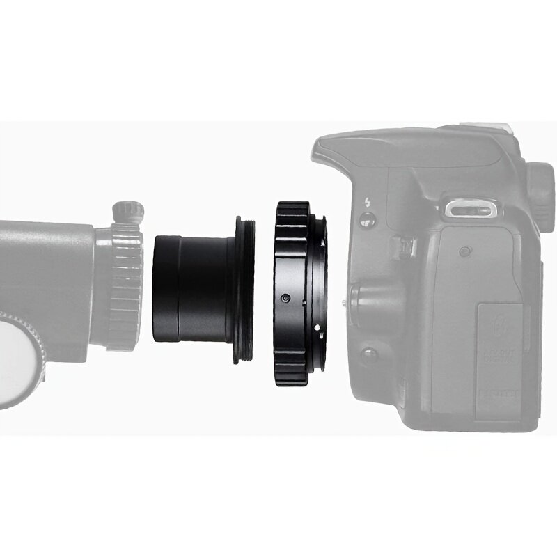 Адаптер для камеры к телескопу с резьбой T (T-Mount), 1.25 дюйма, для астрофотографии и подключения к телескопам и биноклям