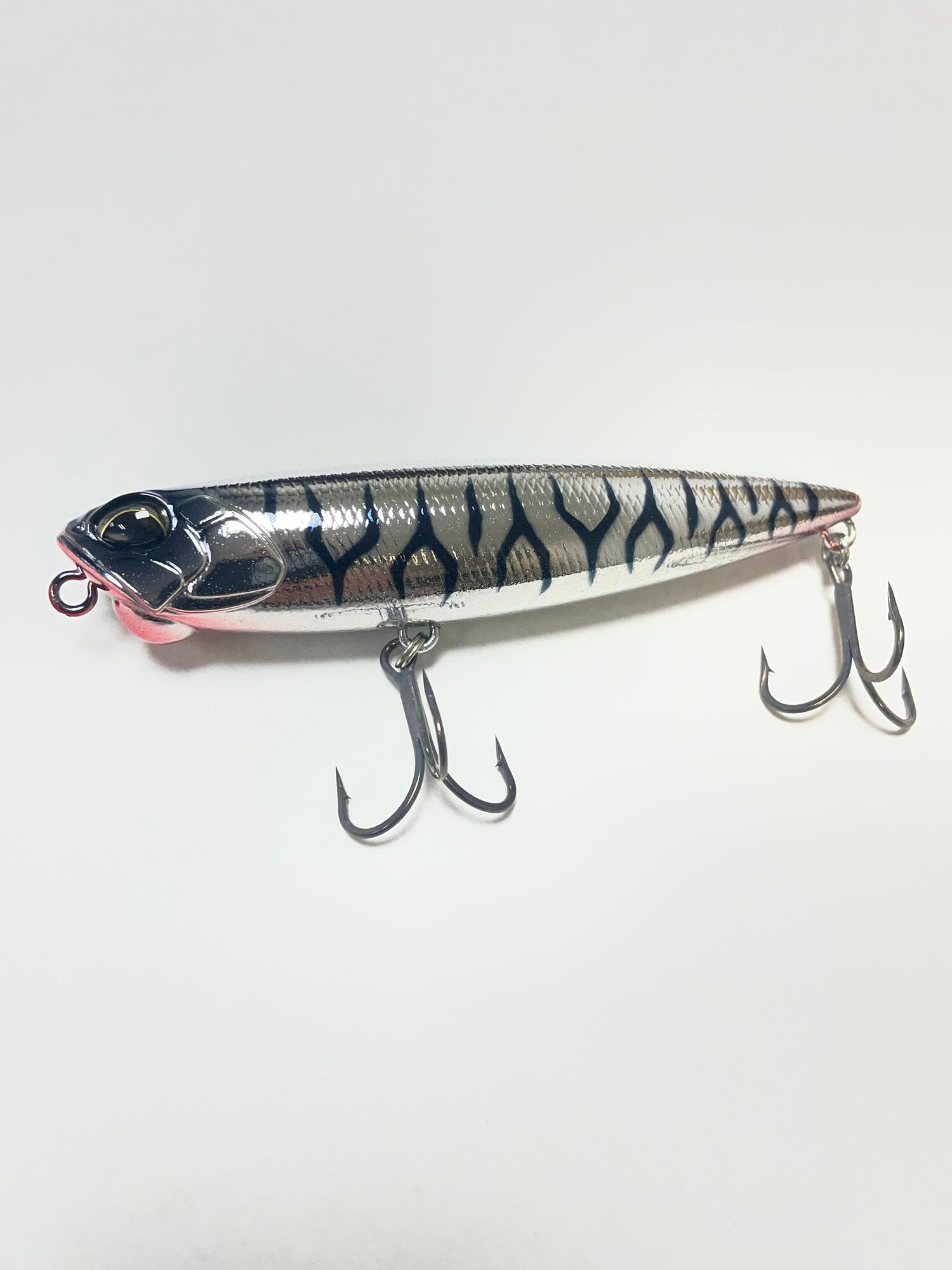 Воблер японский DUO Realis Pencil 65F #MCC3124 Chrome Tiger, на судака