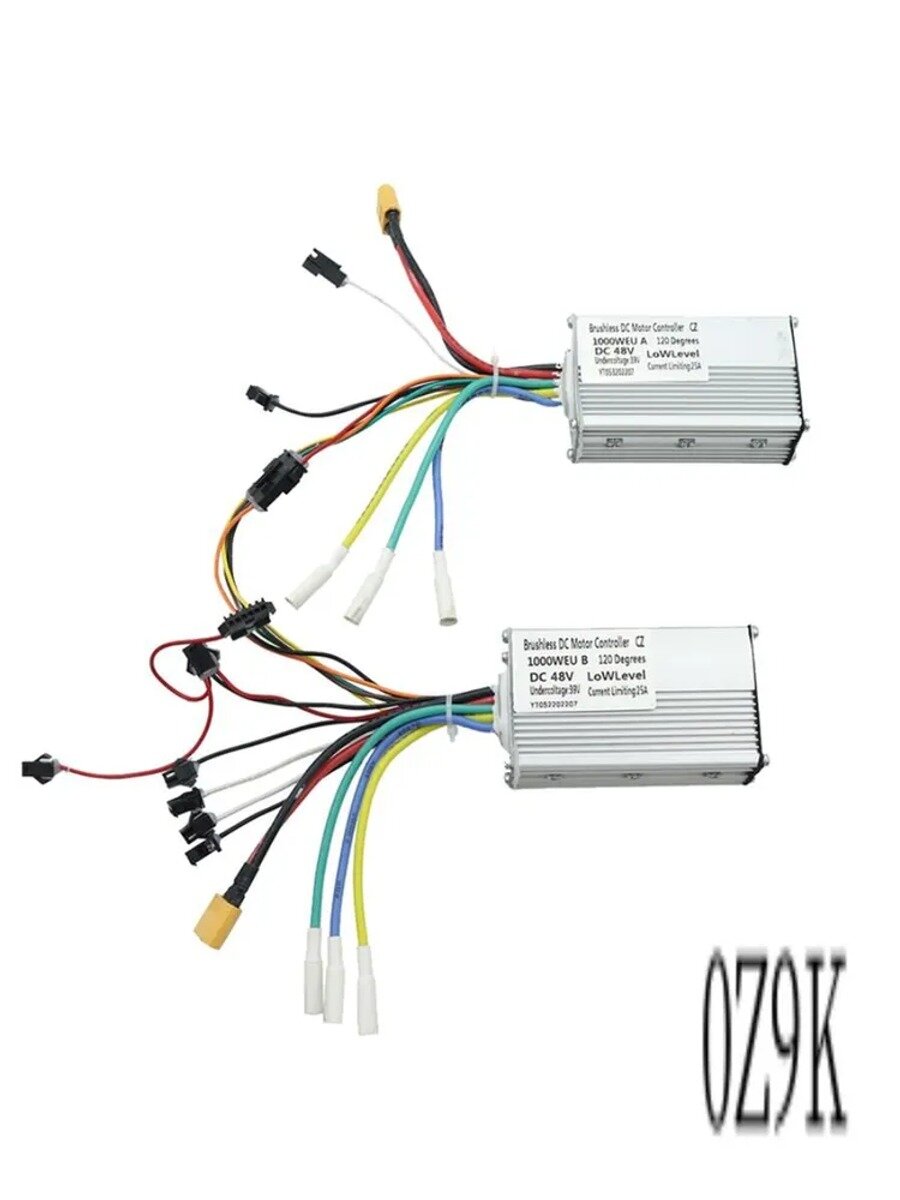 Надежный-48V 1000W Dual Drive Controller Запасные Аксессуары Для Электрического Скутера G2