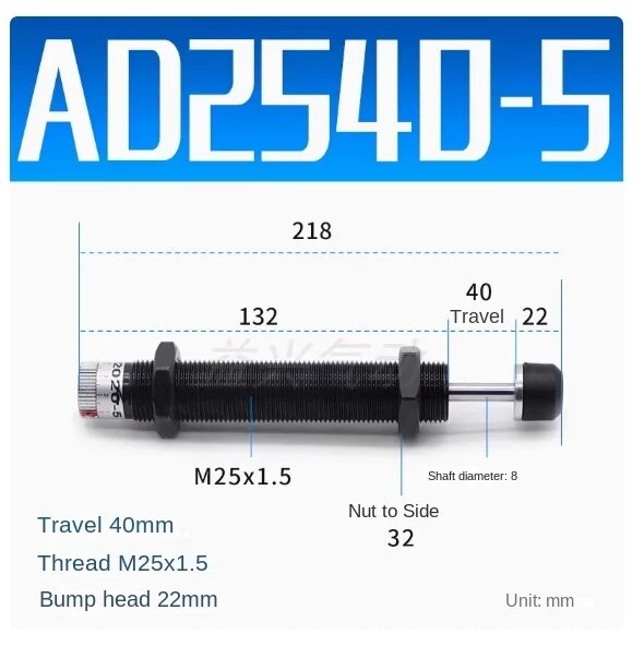 Гидравлический амортизатор AirTac VIDONIA AD2540-5
