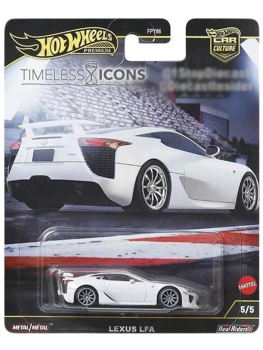 Машинка Hot Wheels Car Culture Timeless Icons Lexus LFA Безвременные иконы FPY86 25N