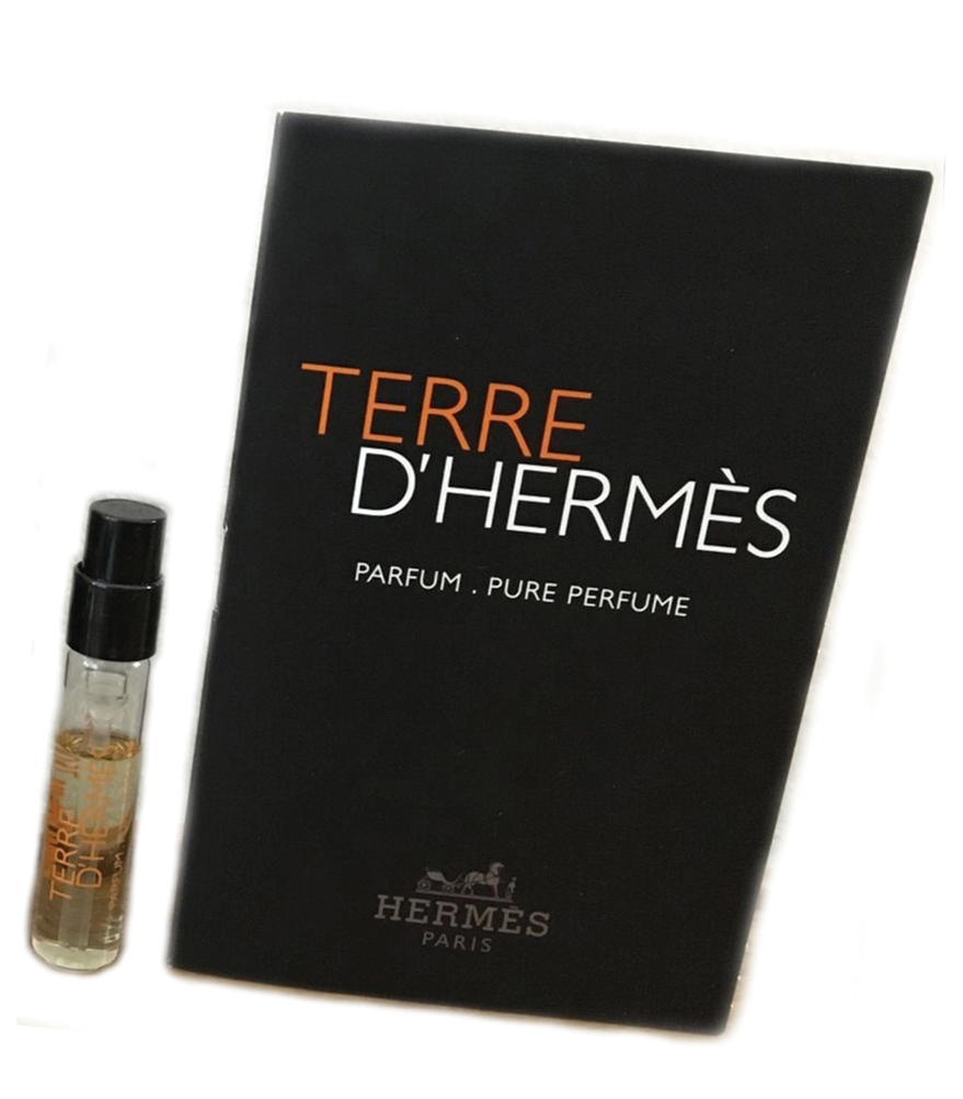 Hermes Terre D Hermes Parfum духи 2 мл сэмпл для мужчин - Гермес Терре Д Гермес De Parfum миниатюра