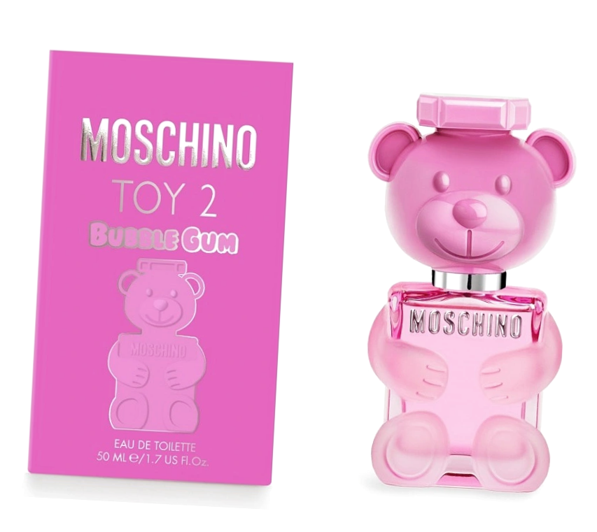 Аромат женский Москино Той 2 Бабл Гам 50 мл - Moschino Toy 2 Bubble Gum Розовый Мишка