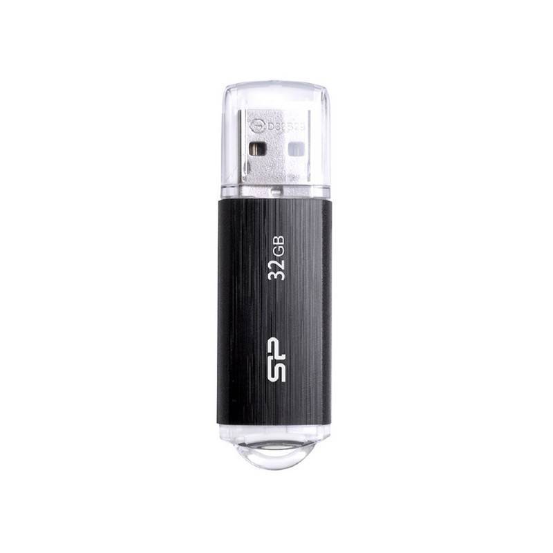 Флеш-память Silicon Power Ultima U02 32 Gb USB 2.0 черная SP032GBUF2U02V1K 896146