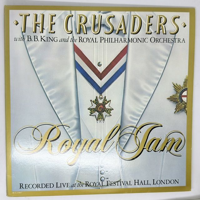 Виниловая пластинка The Crusaders With B.B. King & The Royal Philharmonic Orchestra-Royal Jam (2LP, USA) '82 MINT