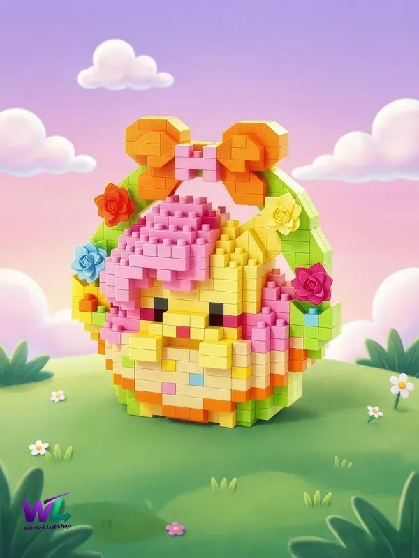Мини-конструктор, 3D фигурка/игрушка из мультиков,