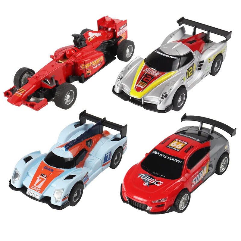 Carrera Go электрические гоночные автомобили 1:43 (4 шт.) 4PCS CARS