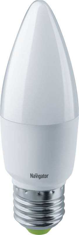 Лампа светодиодная 94 494 NLL-C37-7-230-4K-E27-FR 7Вт свеча 4000К нейтр. бел. E27 560лм 176-264В Navigator 94494