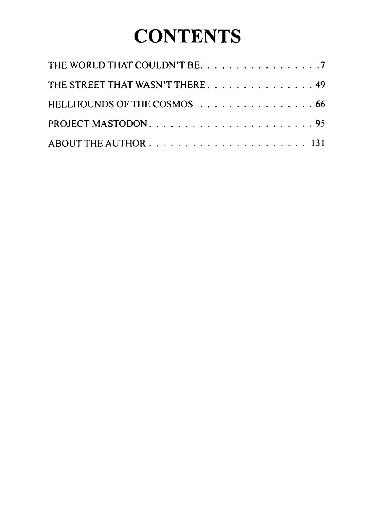 Impossible Things. Four Classic Tales | Clifford D. Simak | Репринт — фото 1