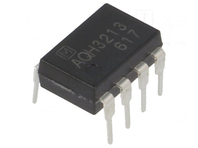 Реле PANASONIC AQH3213 полупроводниковое, Uупр: 6ВDC, Iупр: 50мА, 1,2А, макс.600ВAC,1шт