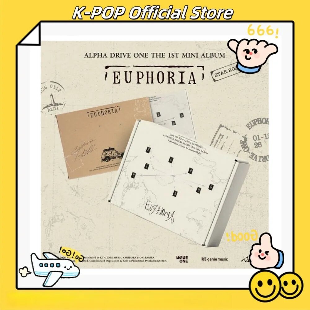 Альбом ALPHA DRIVE ONE - 1st Mini Album EUPHORIA