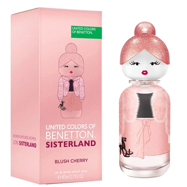 Парфюмерная вода Бенеттон Систерленд Блаш Черри 80 мл - Benetton Sisterland Blush Cherry для женщин