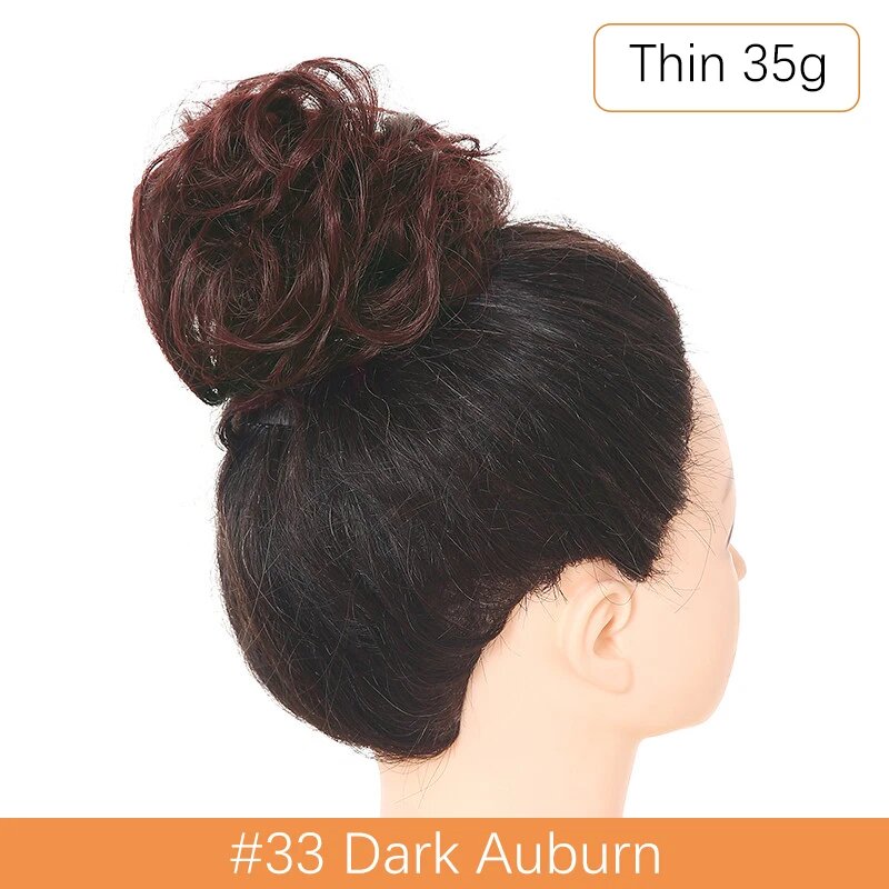 Синтетический шиньон Dark Auburn 35г