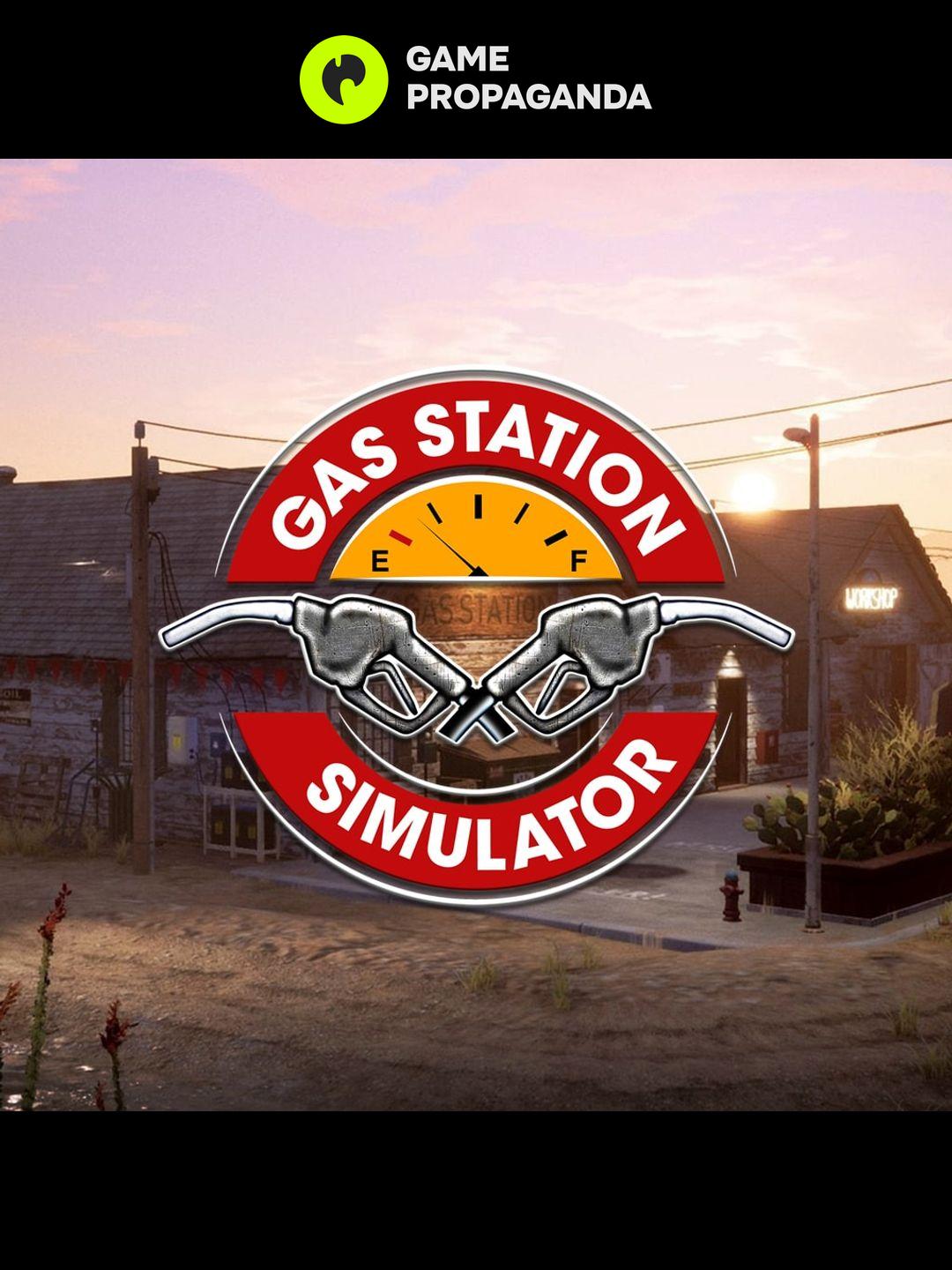 Игра Gas Station Simulator PS4 + 51 TRY на баланс PSN. Турция. Цифровая версия