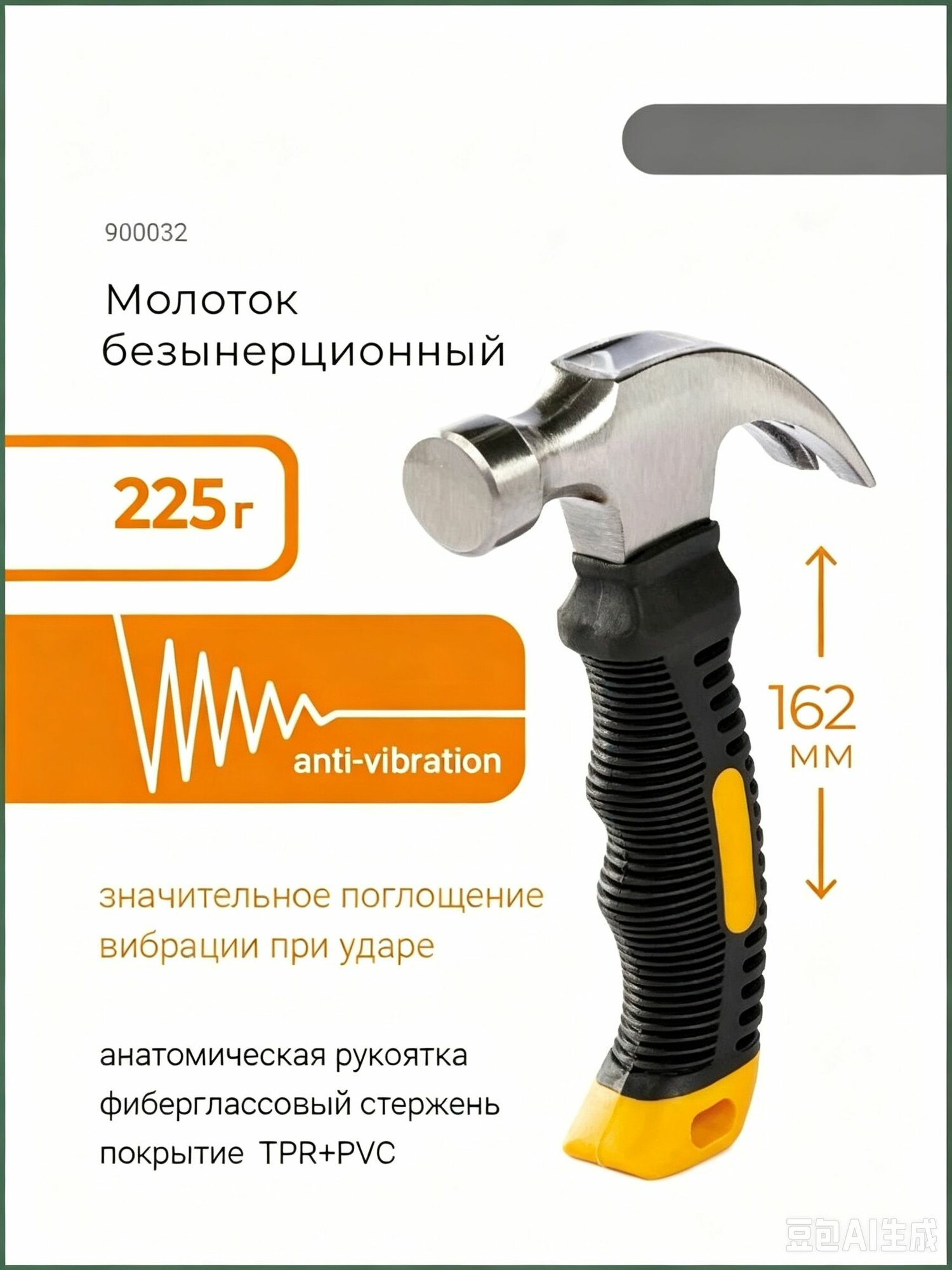 Молоток Безынерционный 225г