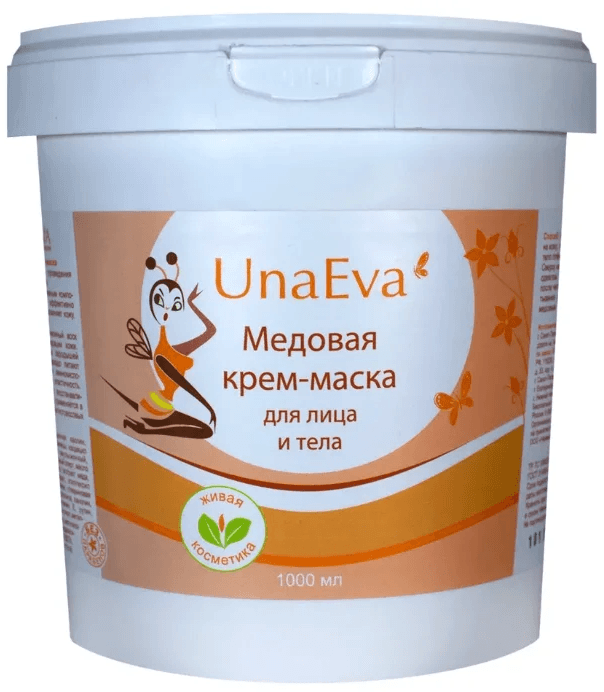 Медовая крем-маска для тела Unaeva 1000 мл