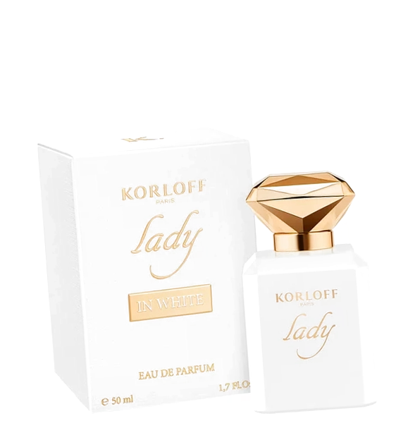 Korloff Paris Lady Korloff In White - парфюм для женщин / Леди Ин Вайт, 50 мл