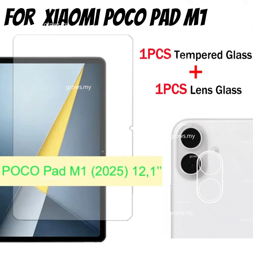 Защитная пленка из закаленного стекла для Xiaomi Poco Pad M1 2025 Redmi Pad 2 Xiaomi Poco Pad M1