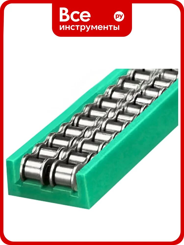 Направляющая для цепи ISKRA 10B-2 тип 2E H=25 L=2000 NC10b-ISKRA, из пластика