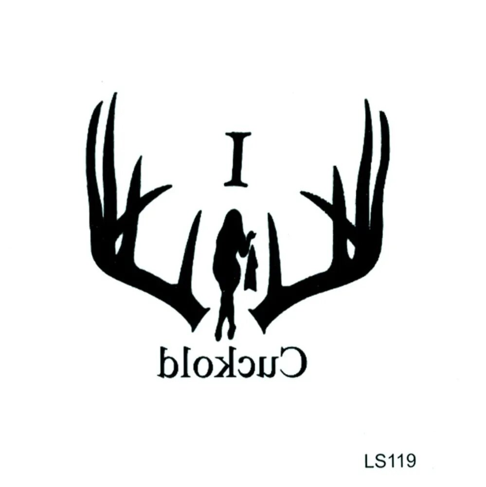Временная эротическая тату Cuckold, куколд
