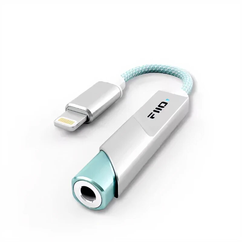 FiiO KA11 DAC и усилитель для наушников, аудиоадаптер Type-C Lightning на 3,5 мм, 32 бит, 384 кГц, USB-донгл HiFi для Android, iOS, Windows