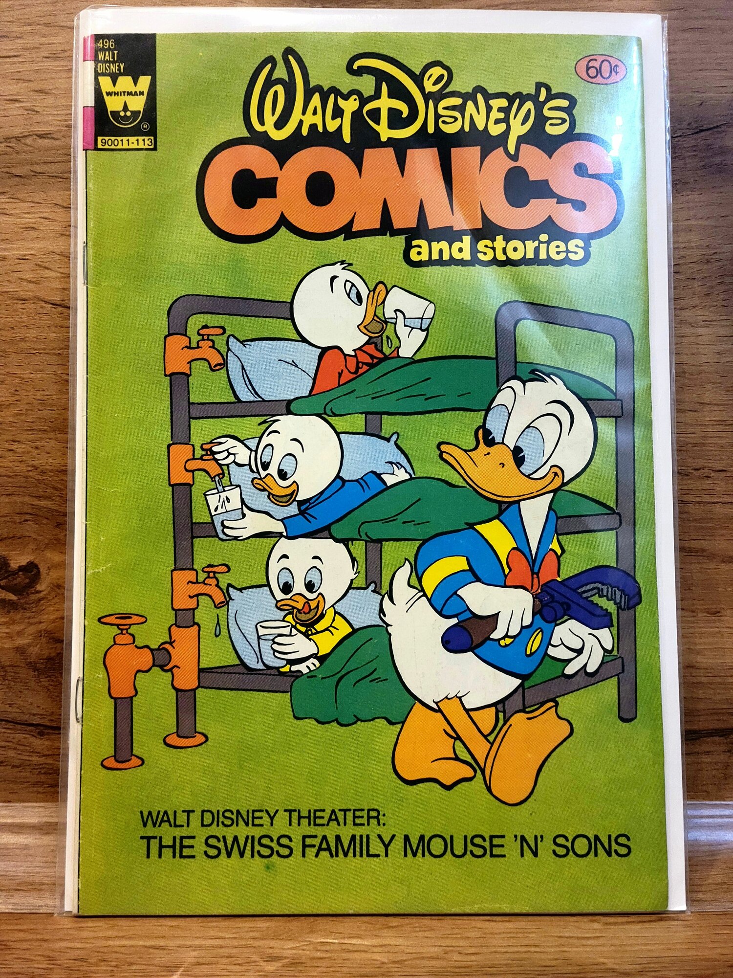 Раритетный Комикс Disney Comics #496. 1980 Год. Оригинал!