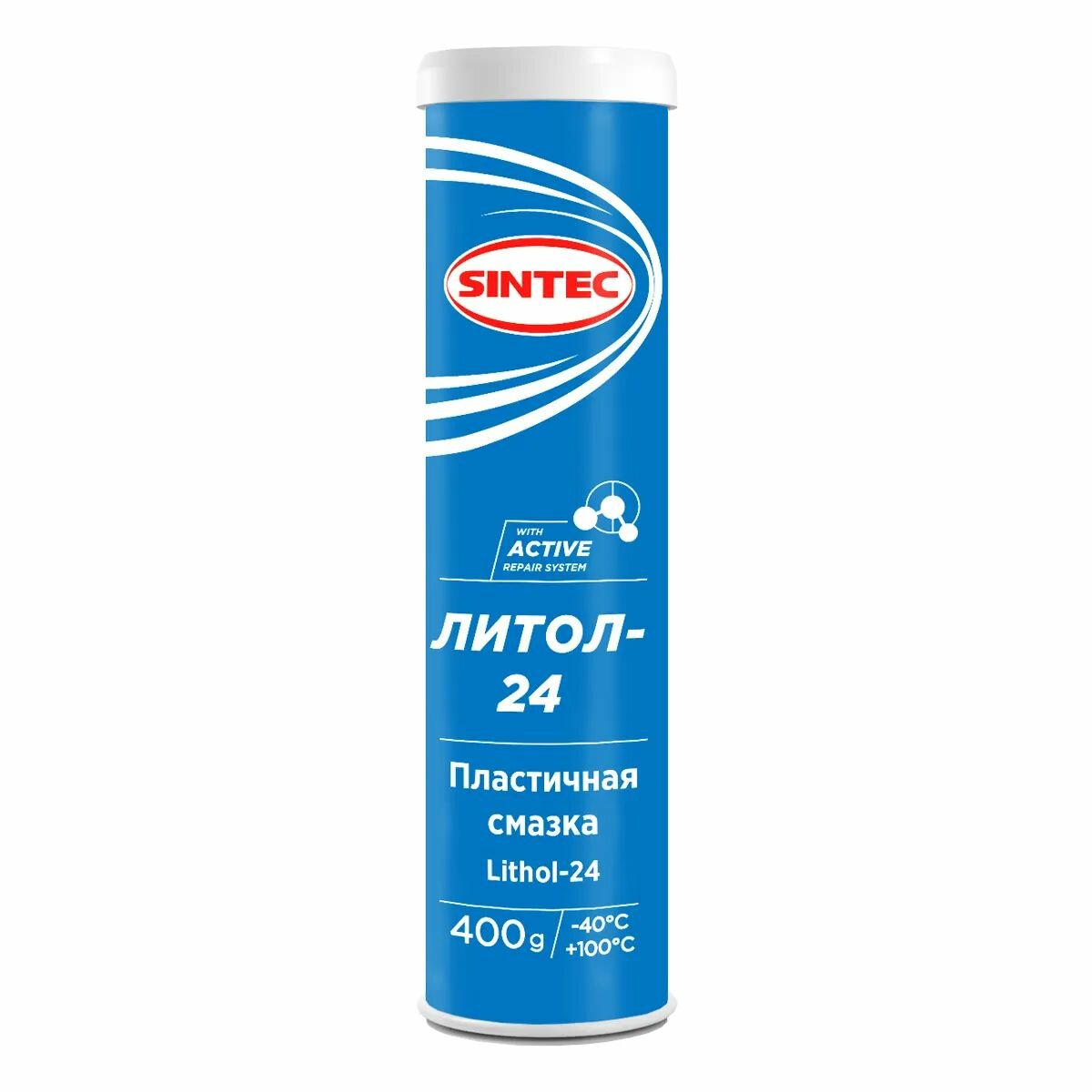 Смазка Литол-24 SINTEC 400 г желтая, под пистолет 808519
