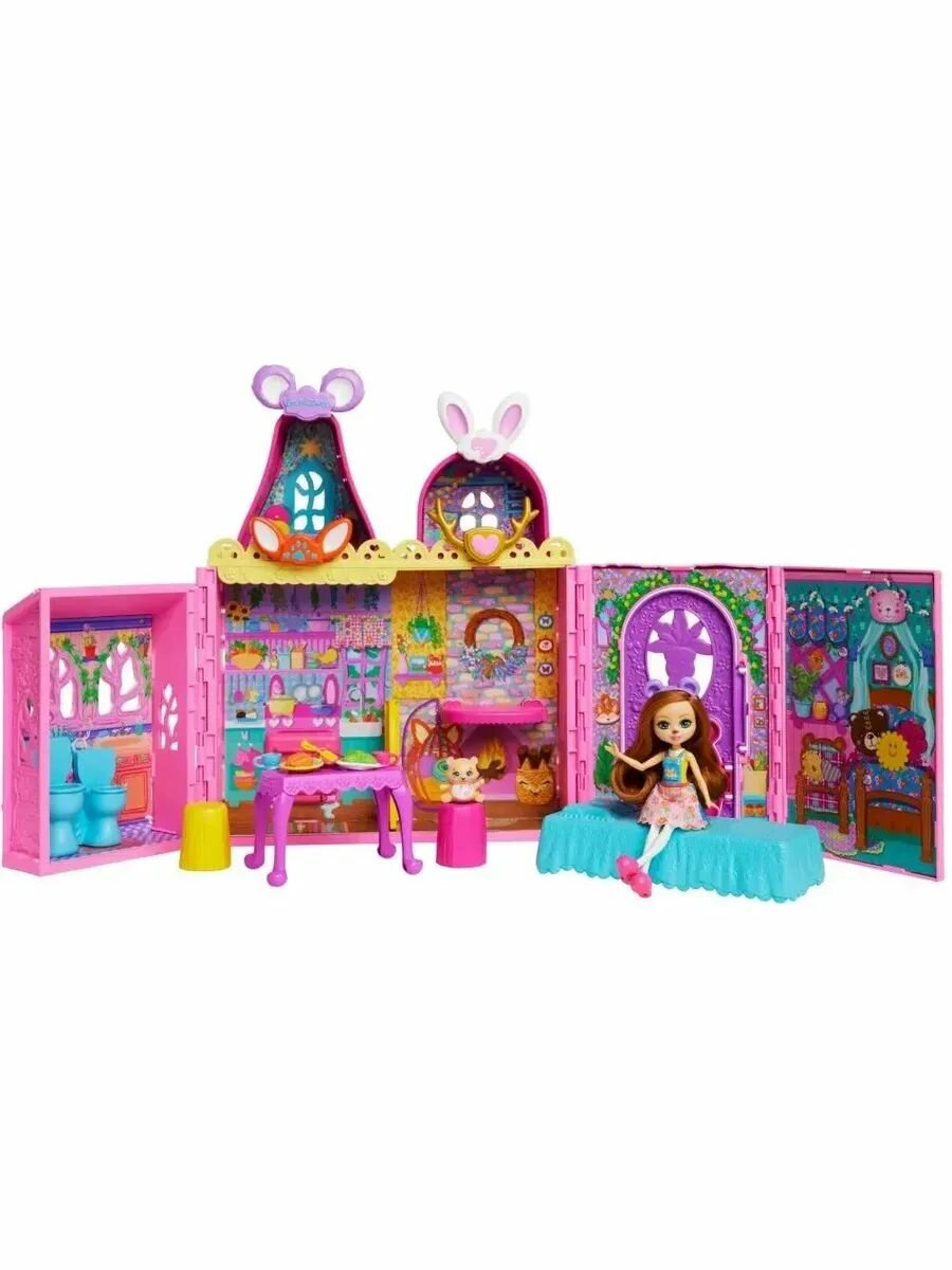 Игровой набор Энчантималс - Веселый домик друзей HXL53