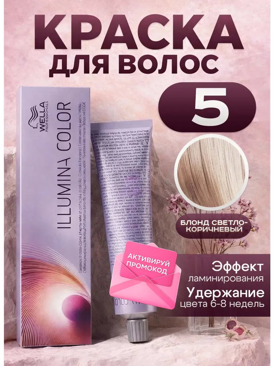 Illumina 5/ Стойкая профессиональная крем краска