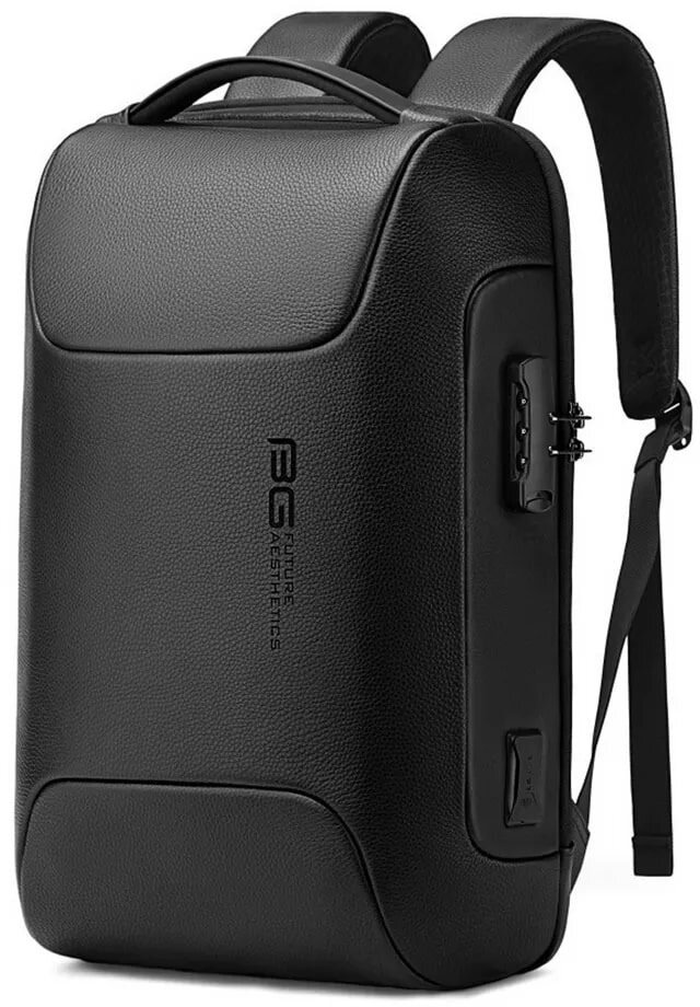 Рюкзак кожаный Bange BG-6622 Black городской 22л. для ноутбука 15,6 дюймов