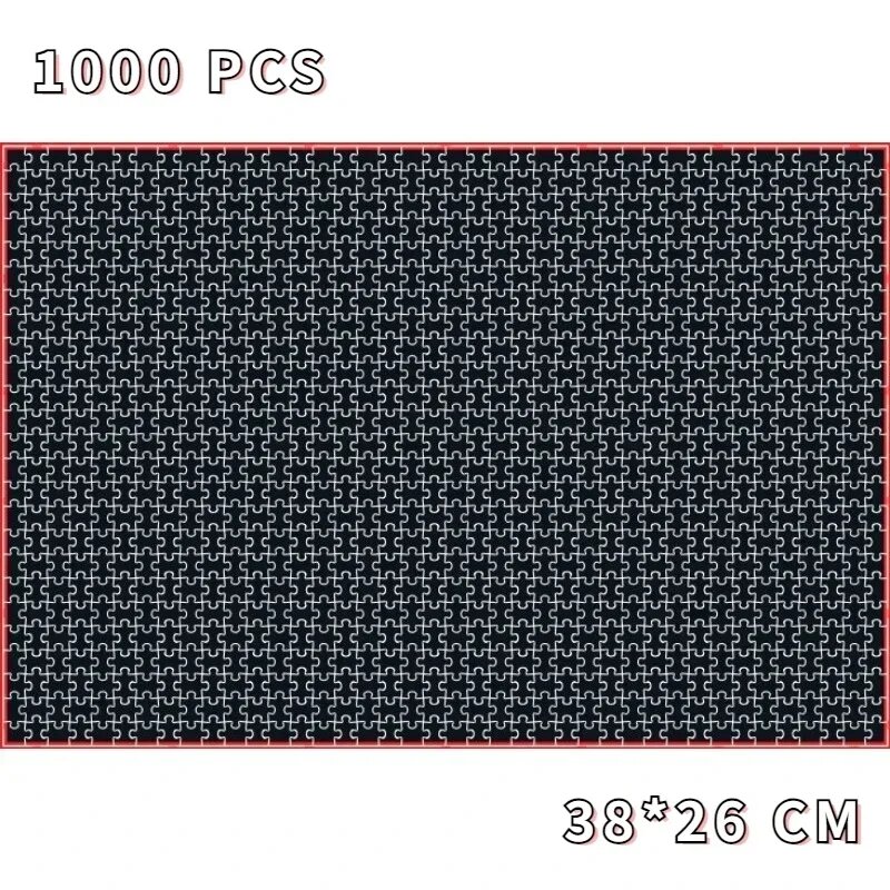 MaxRenard Бумажные пазлы 1000 шт. Черный