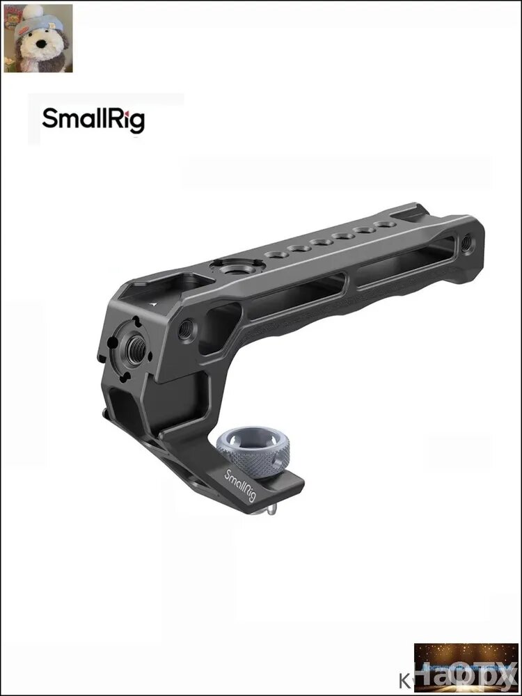 Премиальная рукоятка SmallRig 3765 для клетки камеры, совместимость с моделями Sony, Canon и Nikon обеспечена