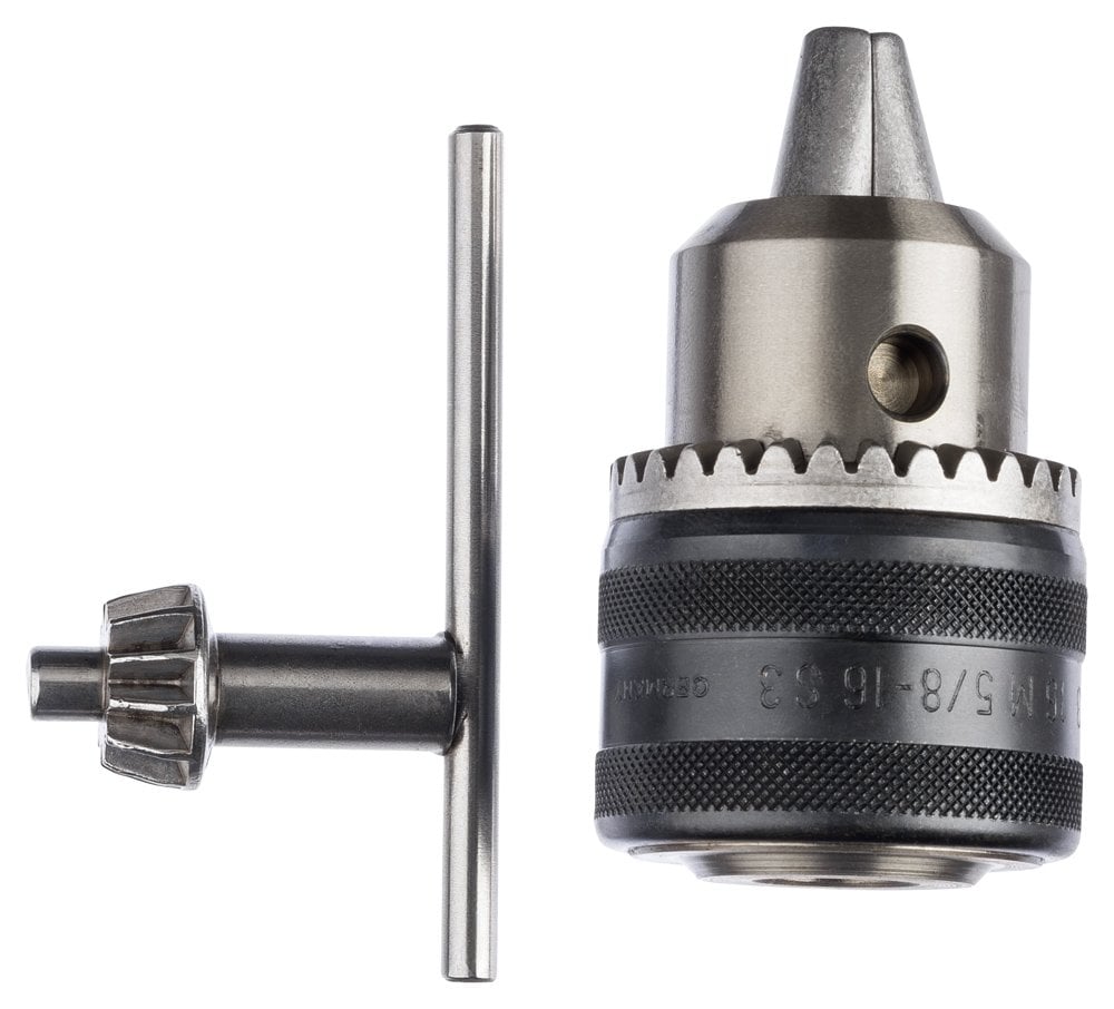 Патрон дрельный 3 16 мм Bosch 1608571056 для дрелей с резьбой 5/8"-16 UNF, с ключом