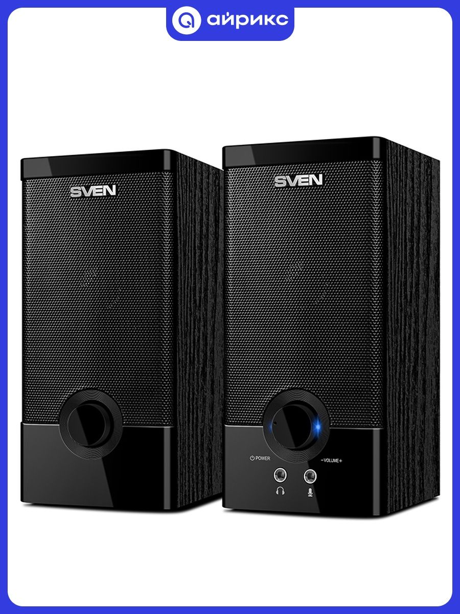 Колонки компьютерные SVEN SPS-603, чёрные