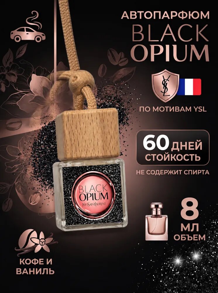 Ароматизатор для автомобиля Black Opium