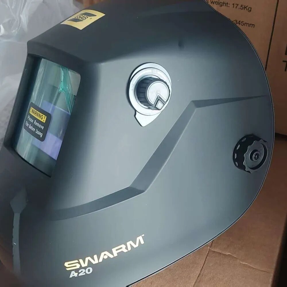 Маска сварщика ESAB A30 Хамелеон 9-13 DIN, Степень затемнения в осветленном состоянии 4 DIN, Черный — фото 1