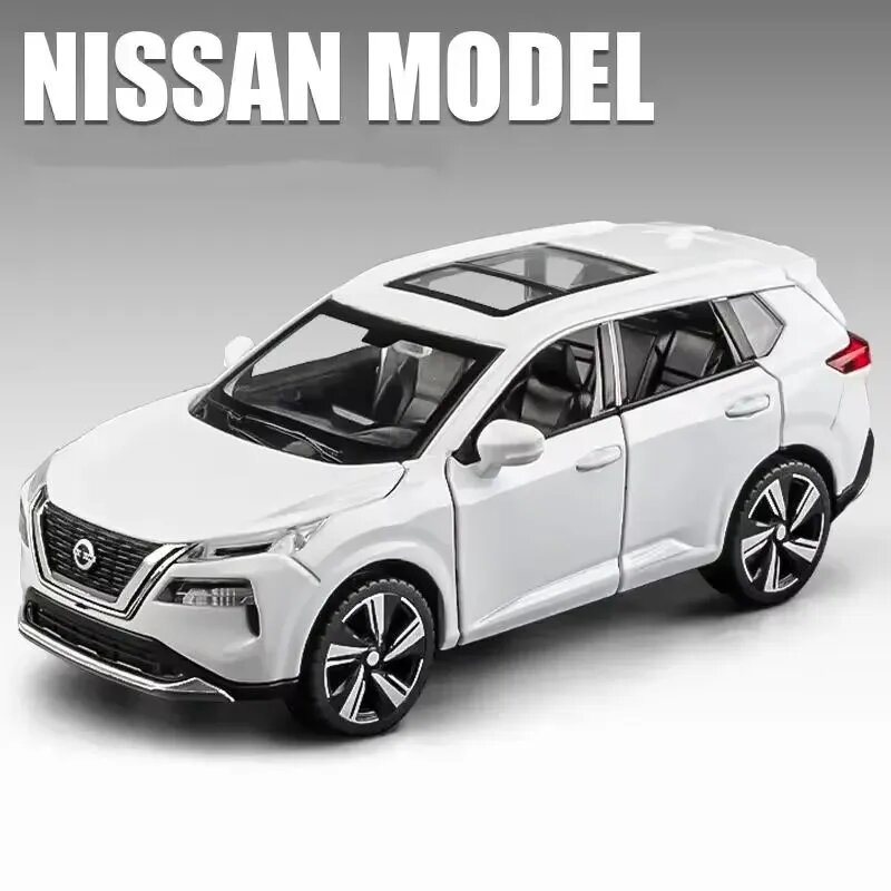 Игрушечная коллекционная модель Nissan X-TRAIL 1:32 со звуковыми и световыми эффектами