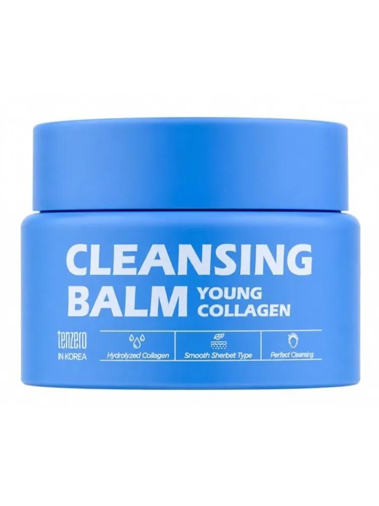 Очищающий гидрофильный бальзам с коллагеном Tenzero Young Collagen Cleansing Balm, 80 мл