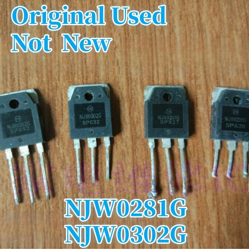 10 пар выпрямителей NJW0281G NJW0302G