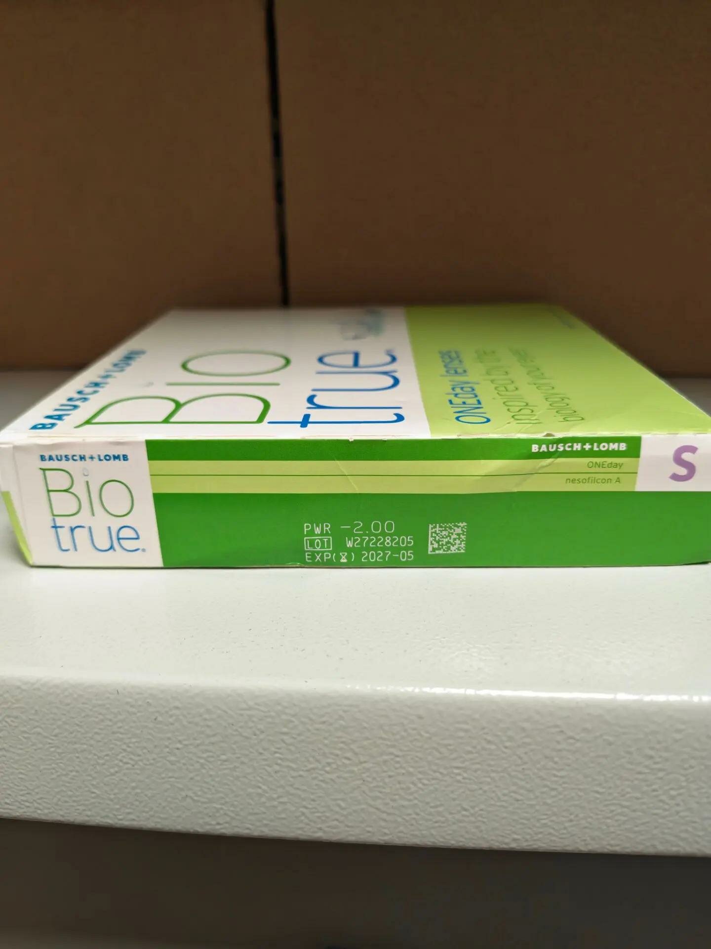 Контактные линзы Bausch & Lomb Biotrue One Day, R 8.6, однодневные, 90 штук -2.0