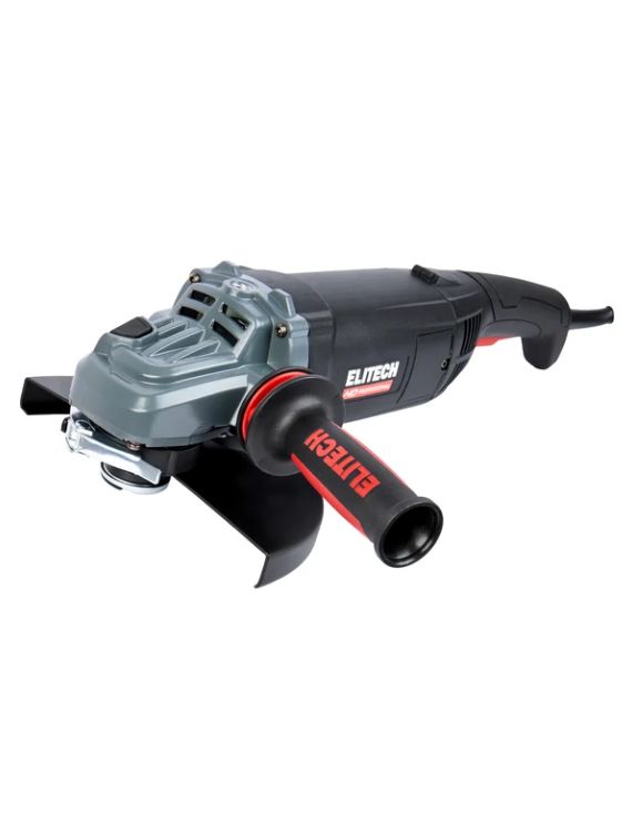 Болгарка, угловая шлифовальная машина УШМ ELITECH HD AG2523E (E2213.051.00) (ф230мм, 2400Вт, 6000обмин, плавный пуск, морозостойкий кабель 3м